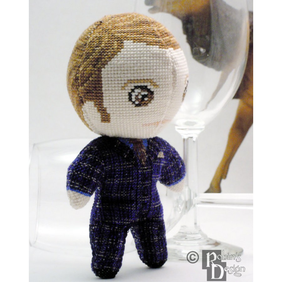 Hannibal Doll 3D Cross Stitch Sewing Pattern PDF