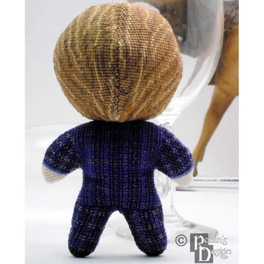 Hannibal Doll 3D Cross Stitch Sewing Pattern PDF